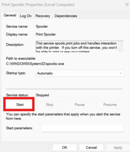 How to cancel stuck print jobs from the spooler